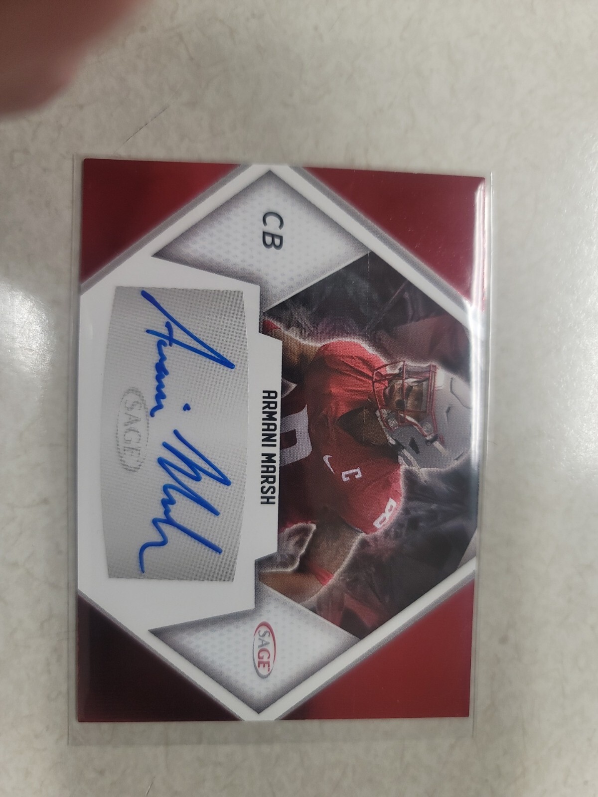 2023 SAGE Low Series - Autographs Red #A-AM Armani Marsh (AU, RC) | eBay