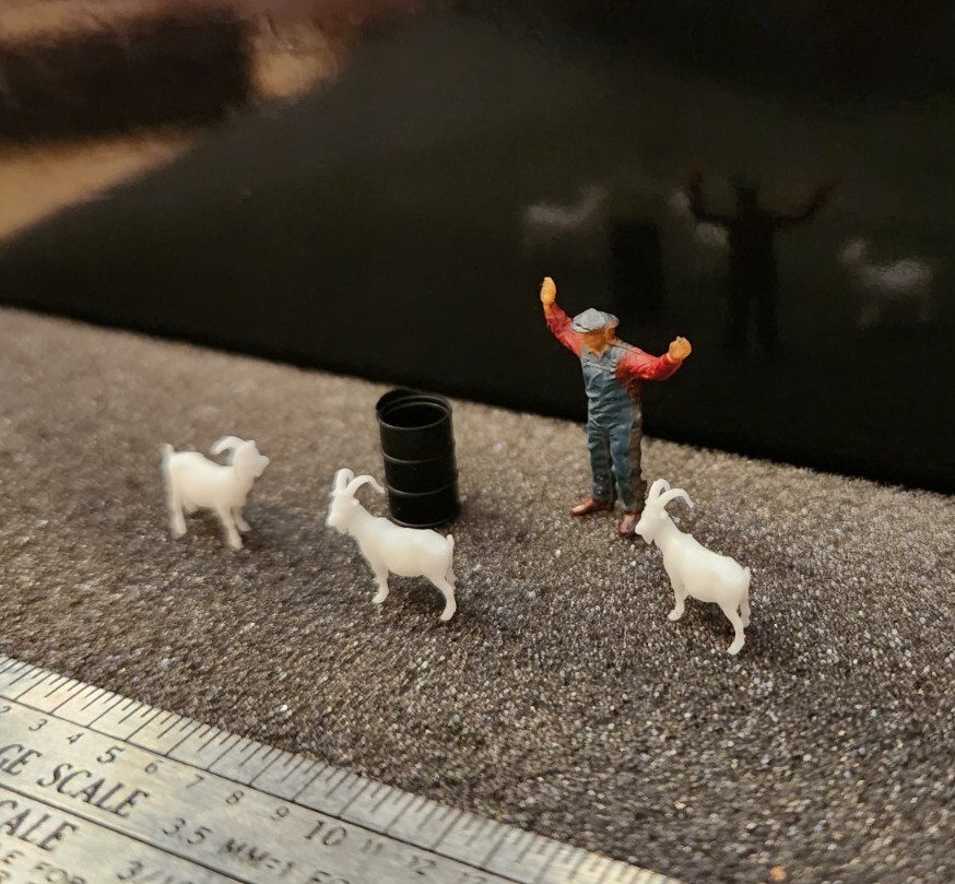 Ho Goats Resin High Detail Unpainted 6 Pieces | eBay