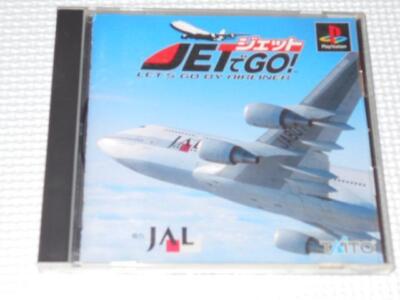 GO In jet! PS1 PlayStation 1 SONY JAL Game Japan Good | eBay