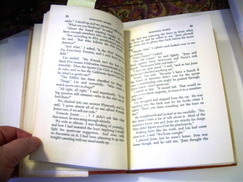 William Gault 1973 Road Race Rookie ** SIGNED ** Car racing Santa ...