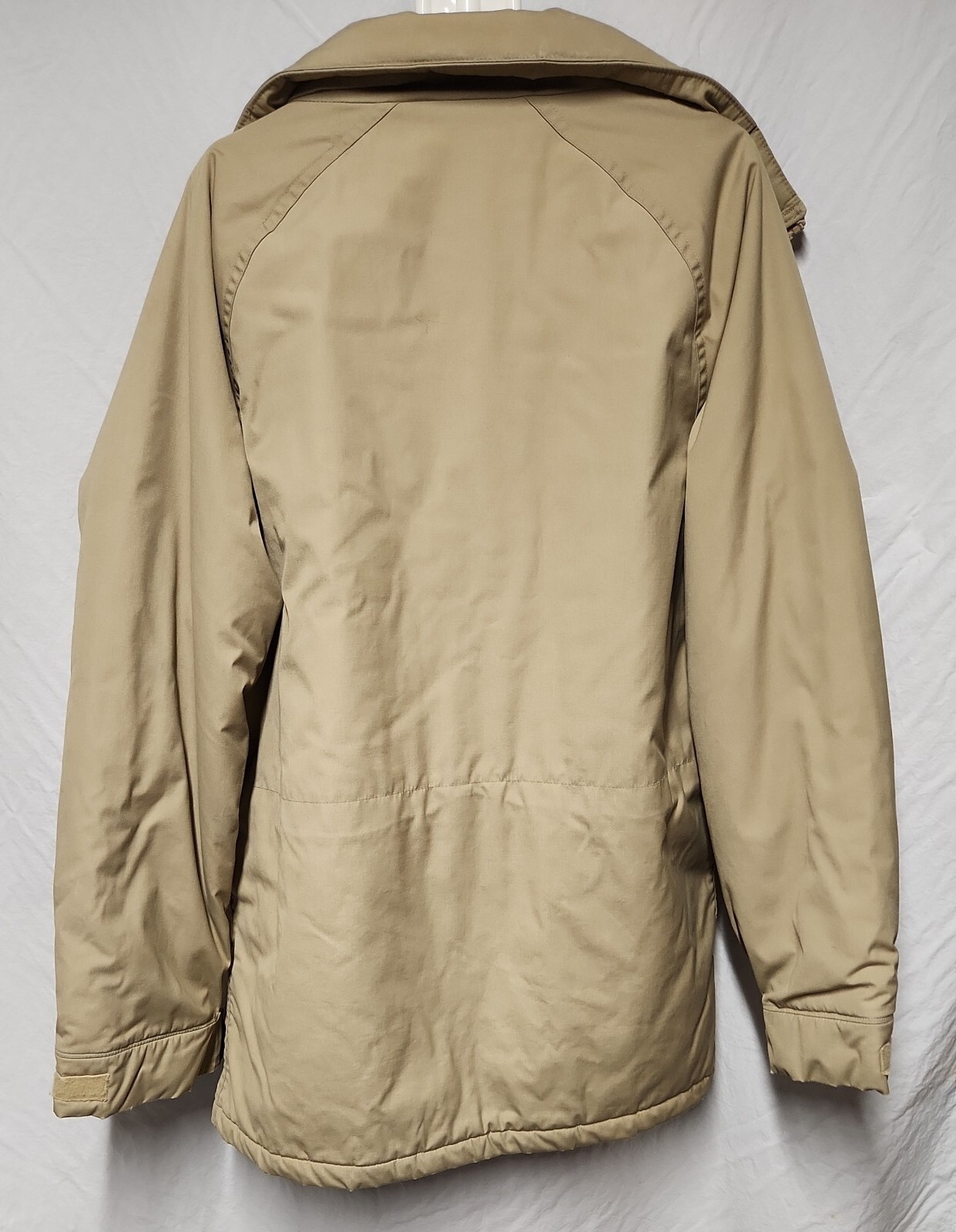 Vintage Woolrich 33334 Large Men's Beige/Burgundy Insulated Jacket ...