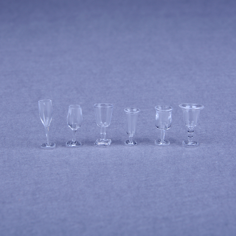 17pcs Dollhouse Miniature Ice Cream Cups Set Toy Kitchen Dining-Room ...