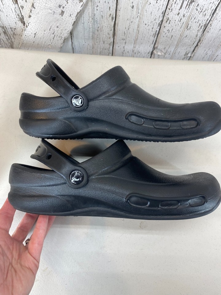 Crocs Slip Resistant Shoes Bistro Clogs Nurse Shoes Chef Shoes Work ...