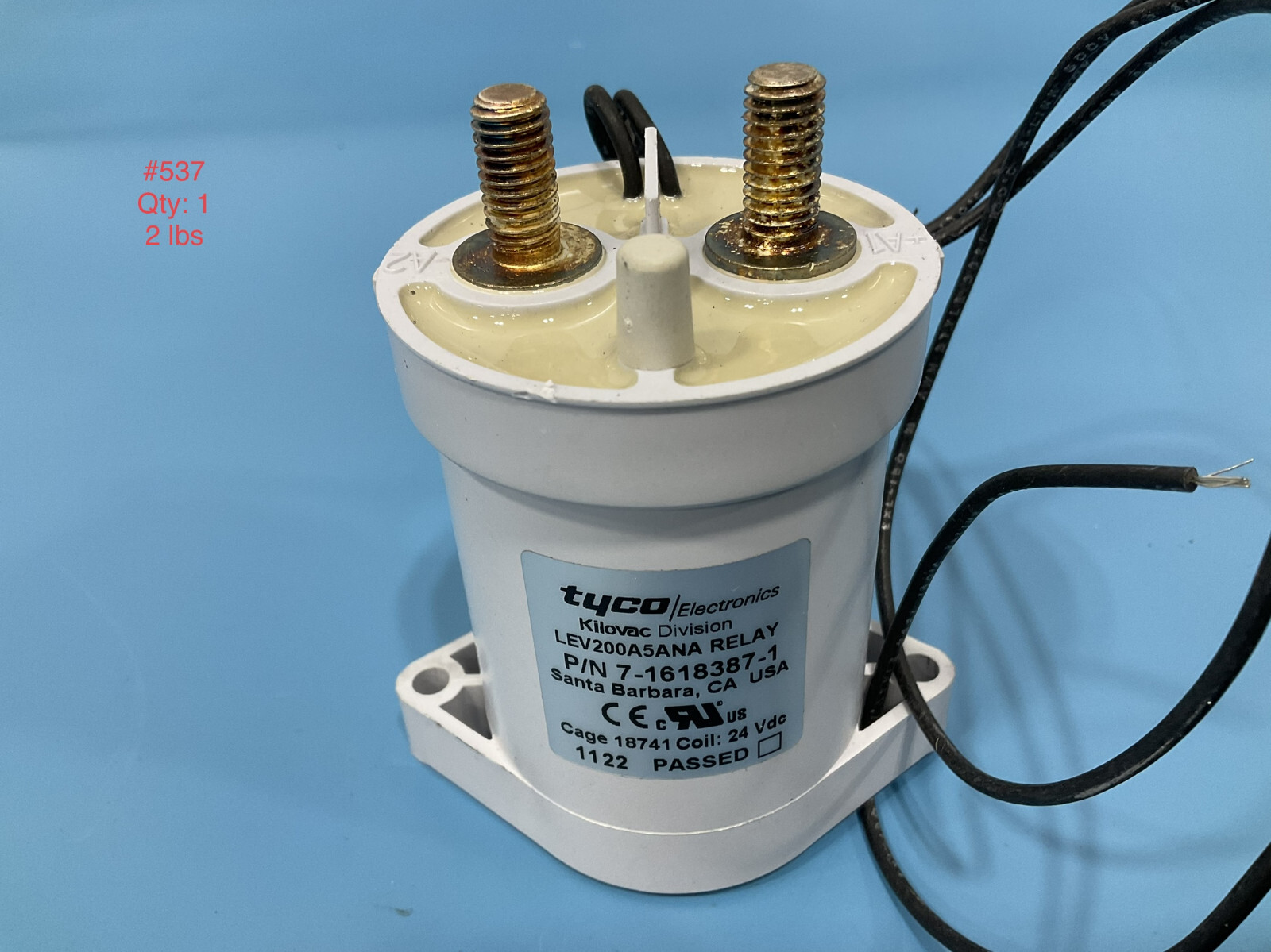 Tyco Electronics Kilovac LEV200A5ANA Contactor Relay 7-1618387-1 | eBay