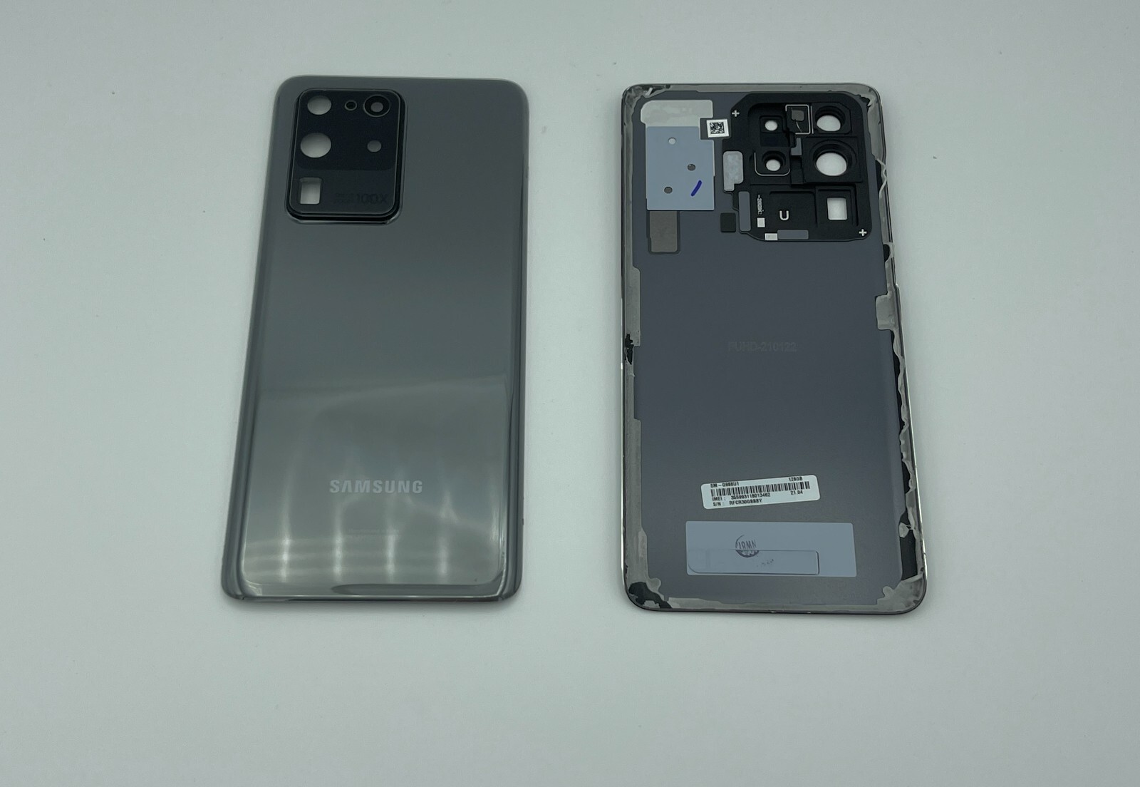 Original OEM Samsung Galaxy S20 Ultra Back Glass Cover SM-G988 with ...