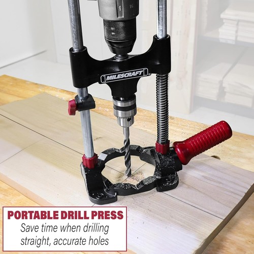 Milescraft 1318 DrillMate Portable Drill Guide - Drill Guide Attachment ...