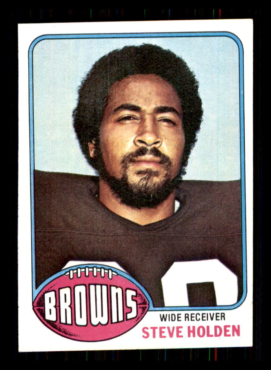 1976 Football Topps Steve Holden Cleveland Browns #167 2 | eBay