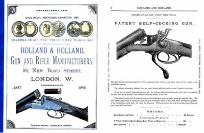 Holland & Holland c1887-90 Sporting Arms and Rifles Catalog | eBay