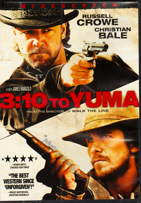3:10 to YUMA / Russell Crowe, Christian Bale, RATED R, DVD - VERY GOOD ...
