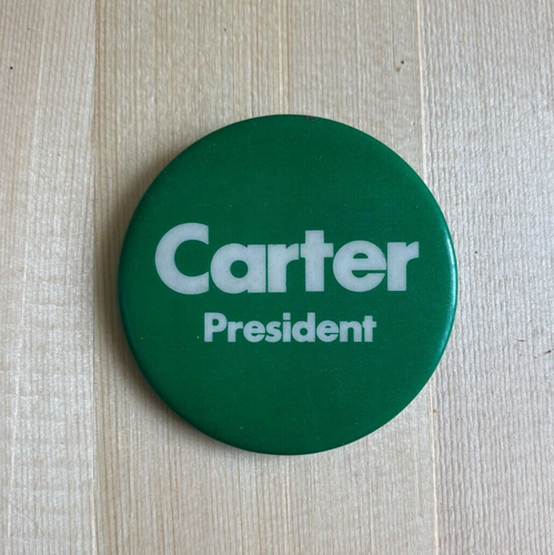 Vintage 1976 Jimmy Carter President Campaign Button Political Pinback ...