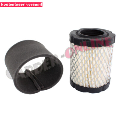 Luftfilter mit Vorfilter für Briggs & Stratton 591583 OHV I/C Wolf Toro ...