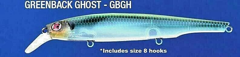 Sebile Star Shiner 3.5" Suspending 1/4-oz. Greenback Ghost Fishing Lure ...