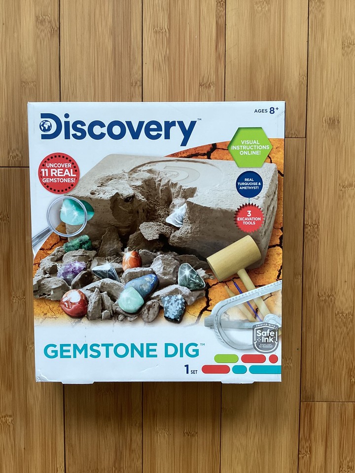 Discovery Gemstone Dig w/ 11 REAL GEMSTONES | eBay