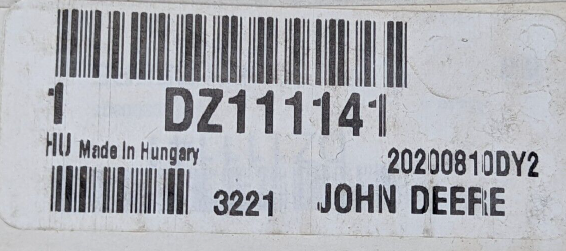 Genuine John Deere DZ111141 Suction Control Valve | eBay