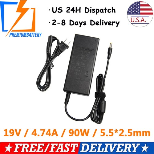 90W Laptop AC Power Adapter Charger for Toshiba Satellite m305d-s4830 ...