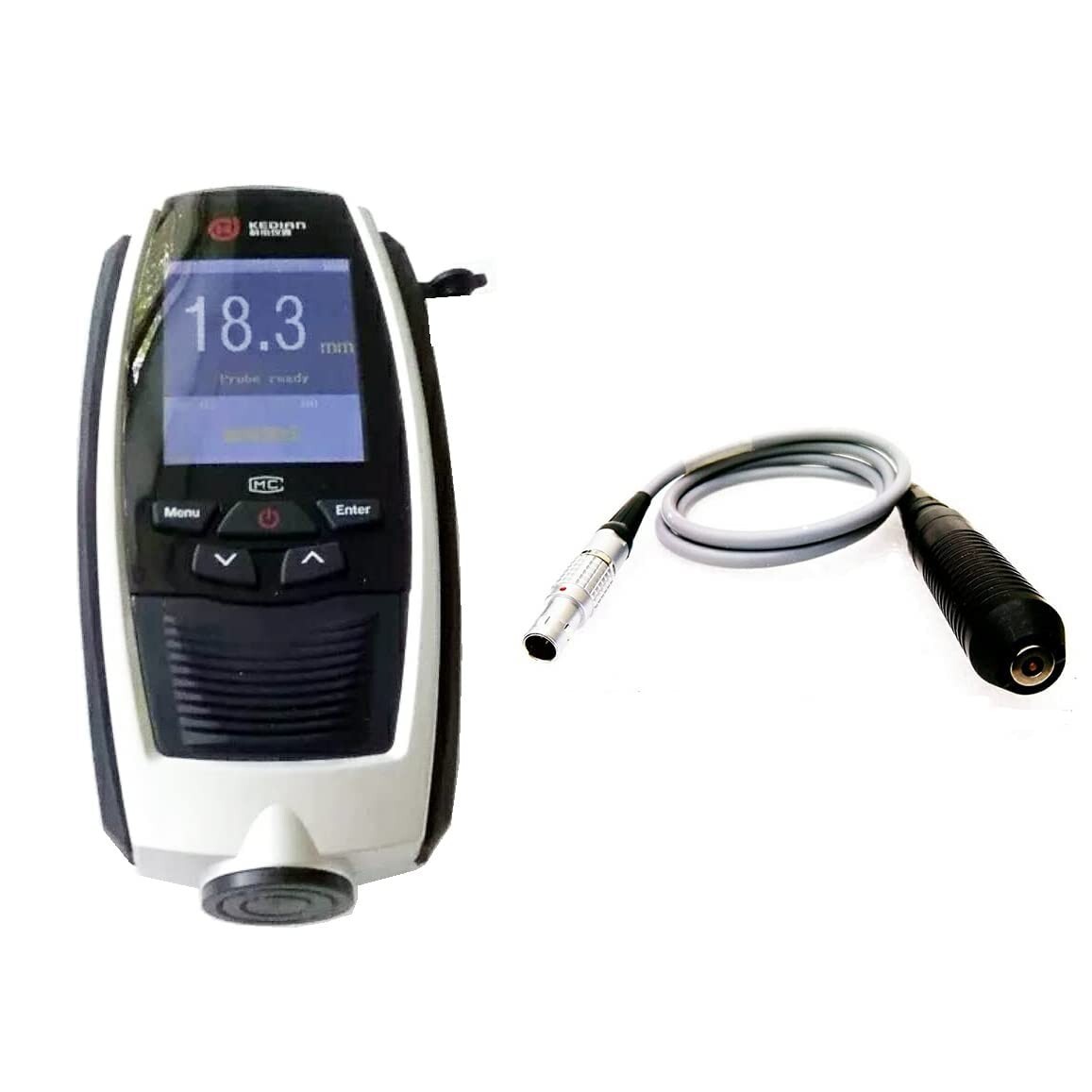 Plating Layer Thickness Gauge Coating Thickness Meter Range 0 to 1250μm ...