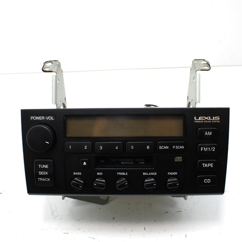 95-97 Lexus LS400 Radio Receiver Head Unit Nakamichi 86120-50371 AM FM ...