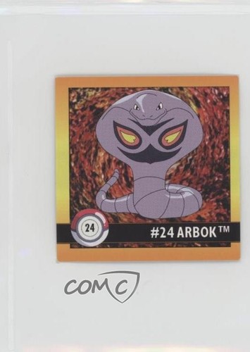 Arbok Artbox Pokemon Stickers Series 1 #24 1999 | eBay