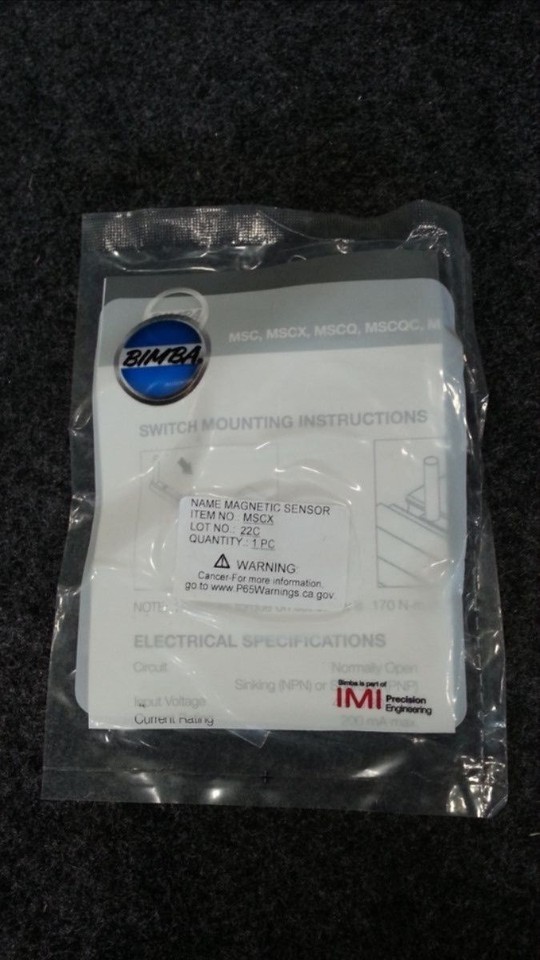 BIMBA MSCX Magnetic Sensor | eBay