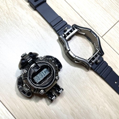 Bandai TOKIMA Steam Head Robot Watch 1998 Transforming Backlight Japan ...