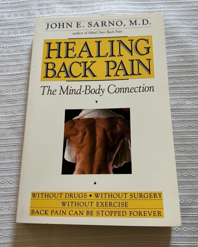 Healing Back Pain by John E. Sarno, M.D. Paperback | eBay