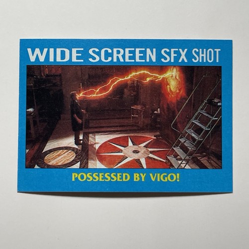 1989 Topps Ghostbusters II Wide Screen SFX Shot Possessed By Vigo Card ...