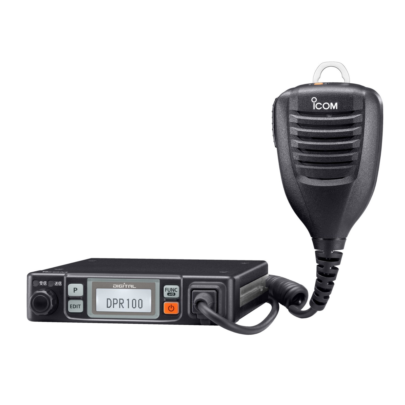 ICOM IC-DPR100 PLUS Registered Car Digital Simple Radio Station Black ...
