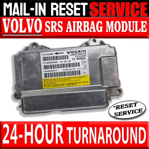 VOLVO SRS AIRBAG CONTROL MODULE [*RESET REPAIR SERVICE] | eBay