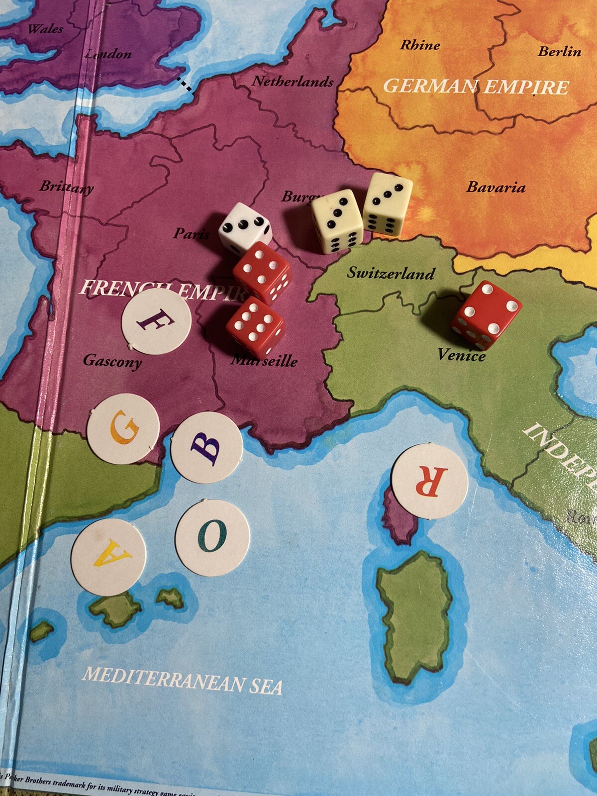 RARE Risk/castle Risk 2 in 1 Strategy Board Game 1990 Parker Brothers ...