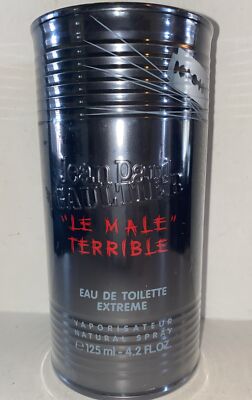 Jean Paul Gaultier Le Male Terrible EDT Extreme Spray 4.2 OZ RARE - BPI ...