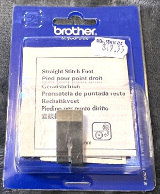Brother SA108 Sewing Machine Straight Stitch Foot Brand New Free Ship ...