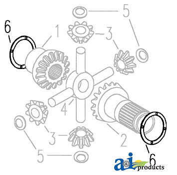 Washer 957E4228 fits Ford 7810O 7810S 7840 7840O 7910 8010 8210 8340 ...