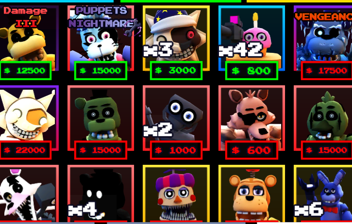 rare fnaf units 2 apex and alot of secrets and one of the rarest units ...