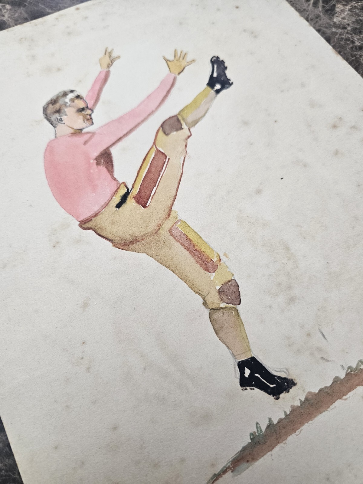 Antique 1930s Original Marc Desha Swazye Sketch Drawing Comic Artist ...