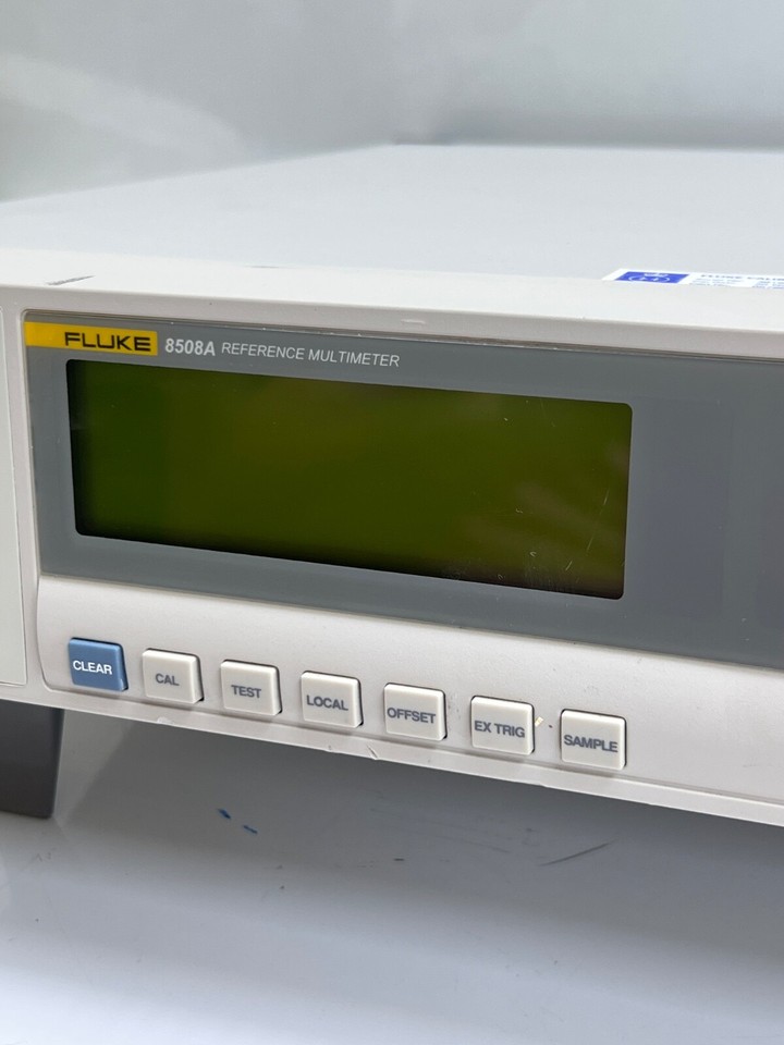 FLUKE 8508A REFERENCE MULTIMETER 8508A-01 | eBay