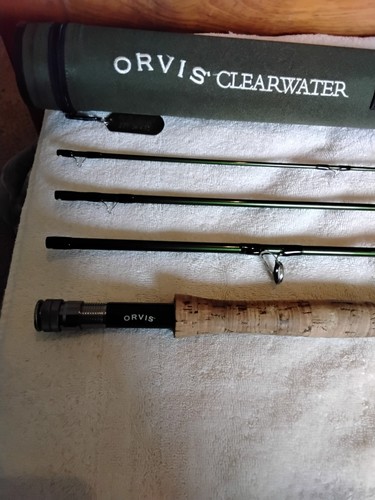 Orvis Clearwater Fly Rod 9' 5wt 4 PCS with Rod Tube | eBay