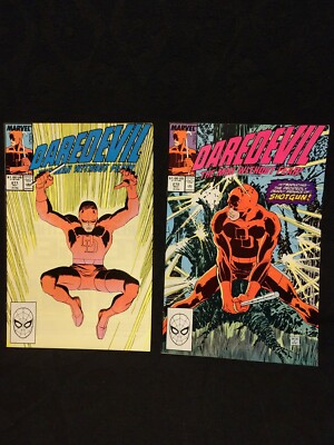 Daredevil #271 & 272 1989 Marvel Comics | eBay