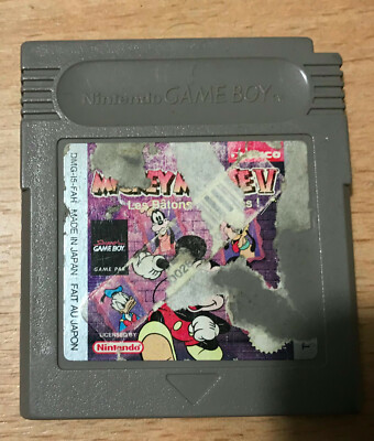 JEU POUR CONSOLE NINTENDO GAME BOY GAMEBOY MICKEY MOUSE V DISNEY | eBay
