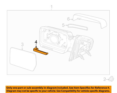 FORD OEM 09-14 F-150 Door Side Rear View Mirror-Puddle Light Lamp ...