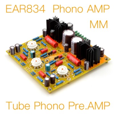 EAR834-Tube Phono Amplifier(MM) RIAA-DIY KIT & Finished Board | eBay