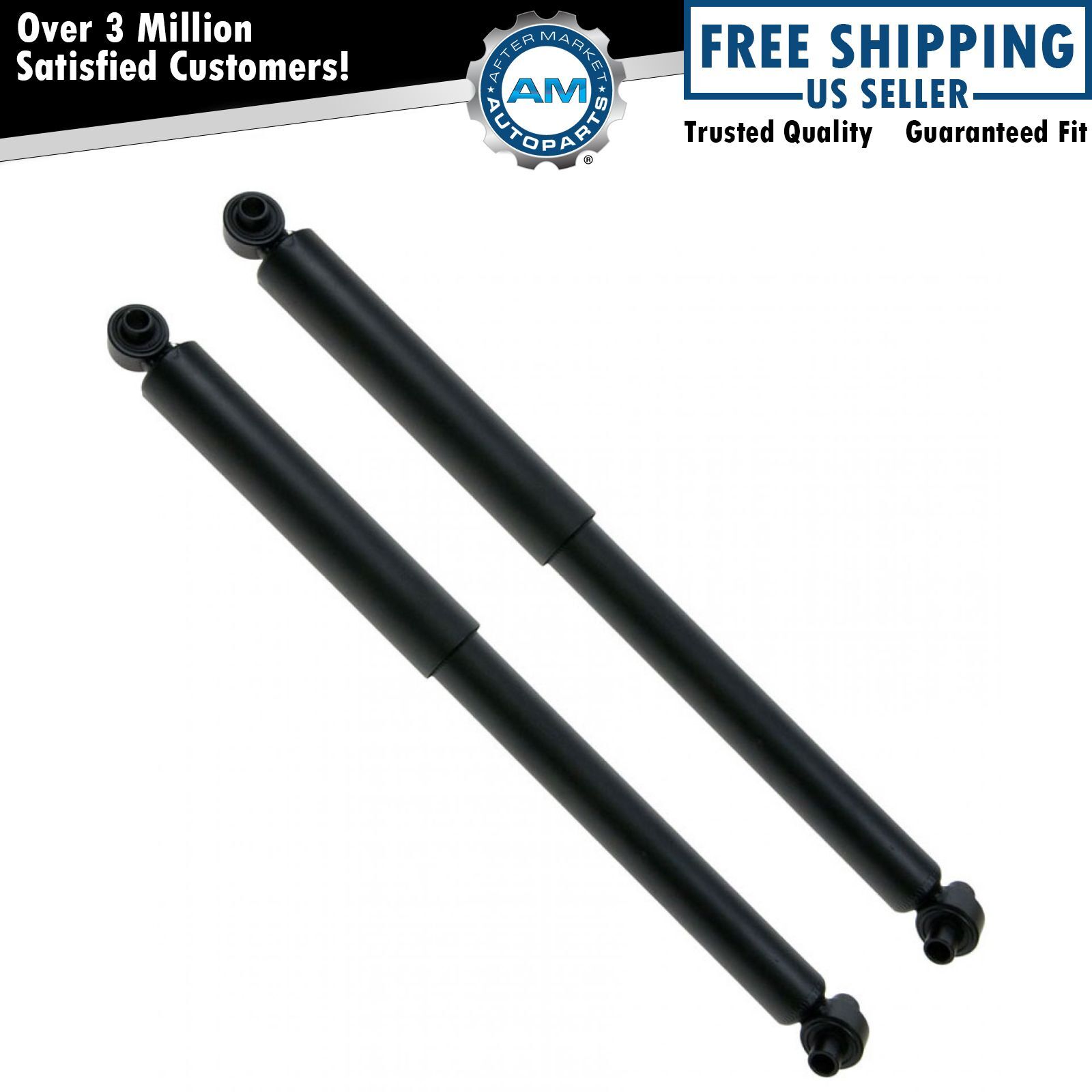 Rear Shock Absorber Pair Set Kit for Chevy Trailblazer GMC Envoy ...