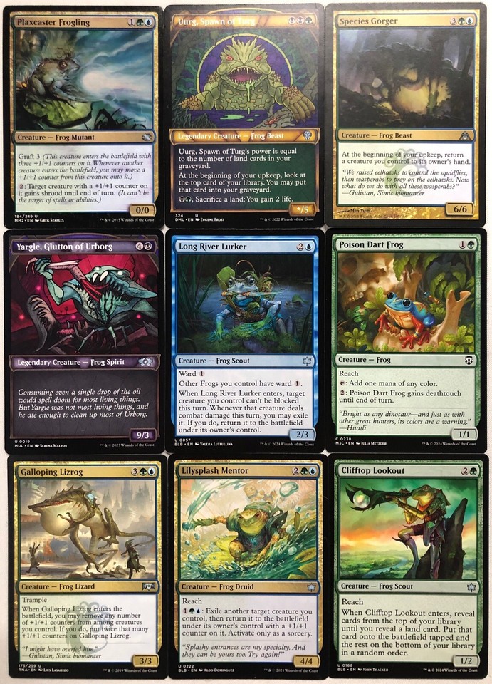 EDH Frog Deck - Commander MTG Magic the Gathering | eBay