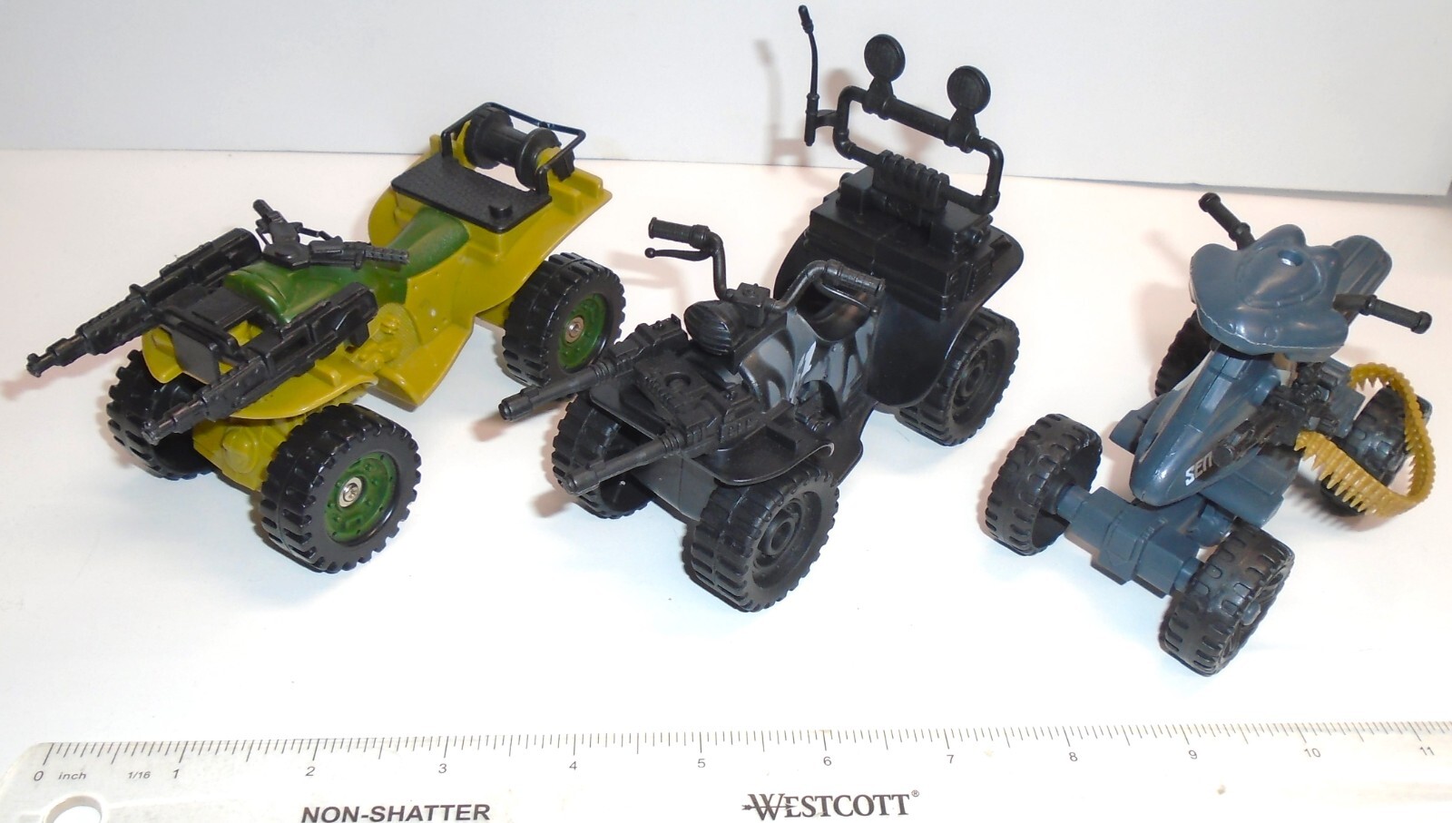 G.I. GI Joe K/O Vehicles Chap Mei Sentinal Force Quad Runner Lot of 3 ...