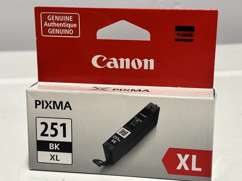 Canon Genuine Ink Cartridge Canon CLI-251XL Black Ink New-Sealed | eBay