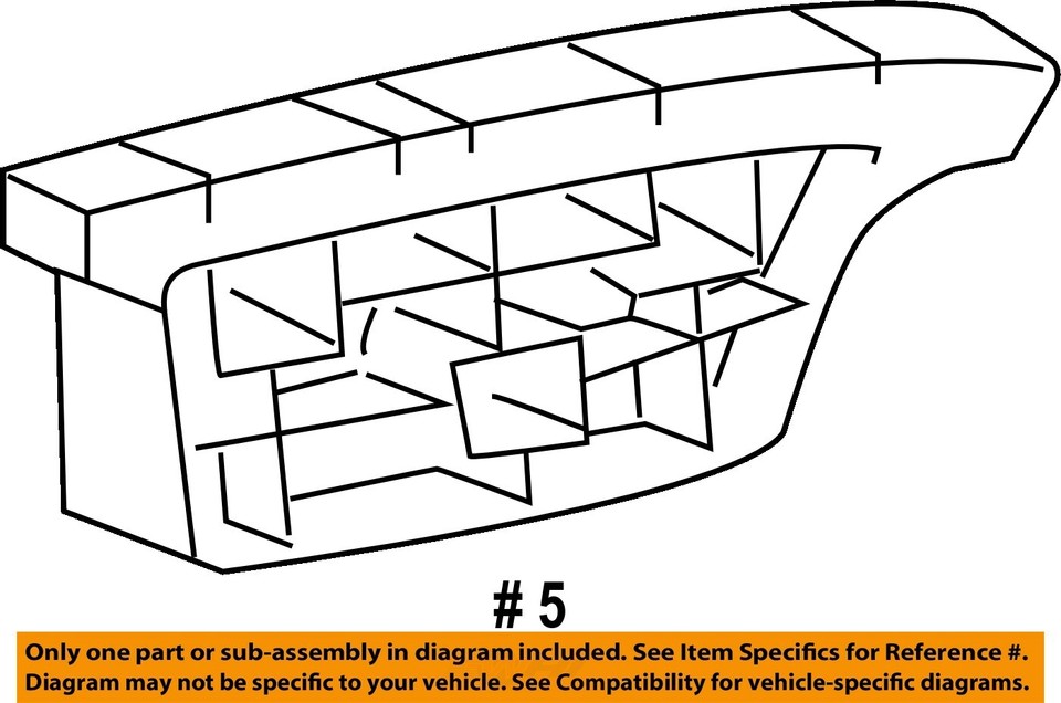 GMC GM OEM 15-18 Yukon Front Bumper-Bumper Cover Guide Right 22806325 ...