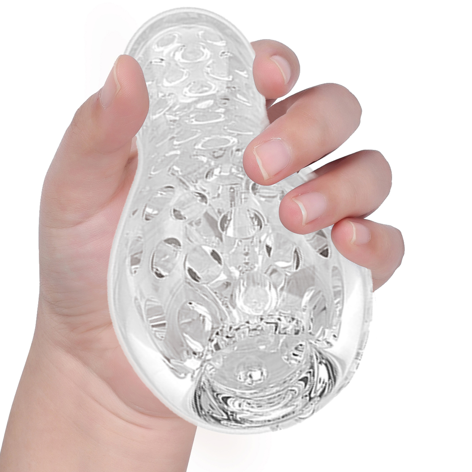 Jelly Male Masturbator Sleeve Stroker Pocket Pussy Stroker Sex Toys for ...