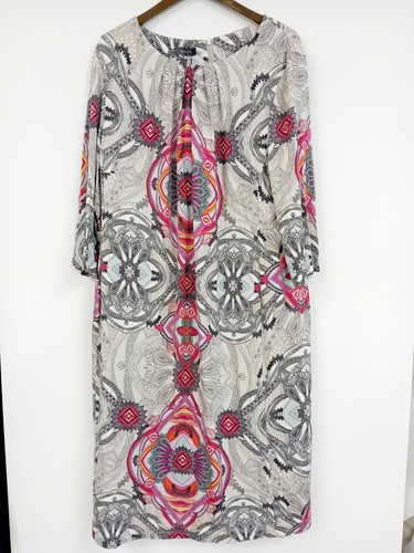 BASLER Multi Print Dress Size 22 Women's Viscose UK 22 - OF405 | eBay