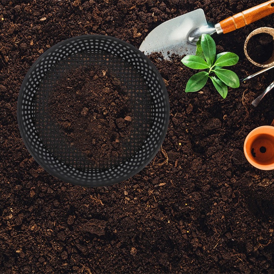 5 Pcs Garden Supplies Sifter Screen Soil Sieve Gardening Strainer | eBay