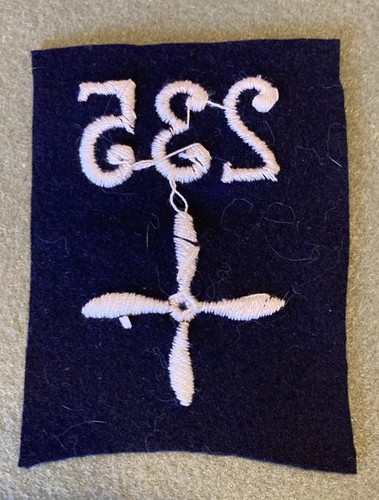 Fine WW1 US Army, 235th Aero support squadron, embroidered patch, Kelly ...