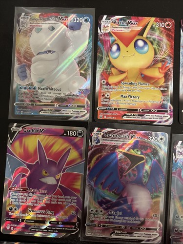 12 Full Art V/VMAX Pokemon Cards Bulk Lot | eBay